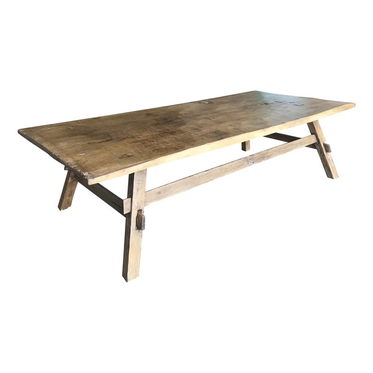 One Wide Board Coffee Table For Sale at 1stDibs