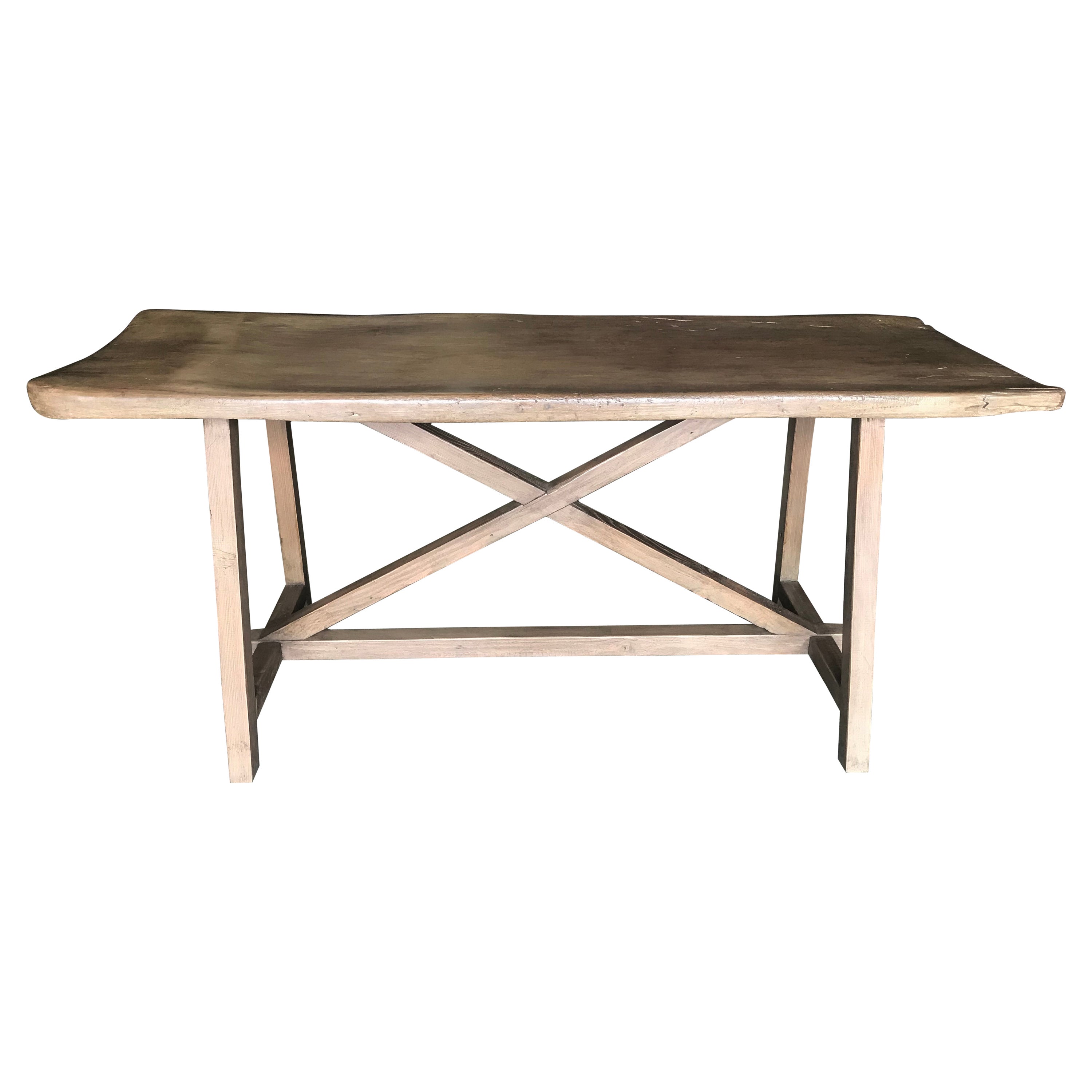 19th Century One Wide Board Top Console For Sale at 1stDibs