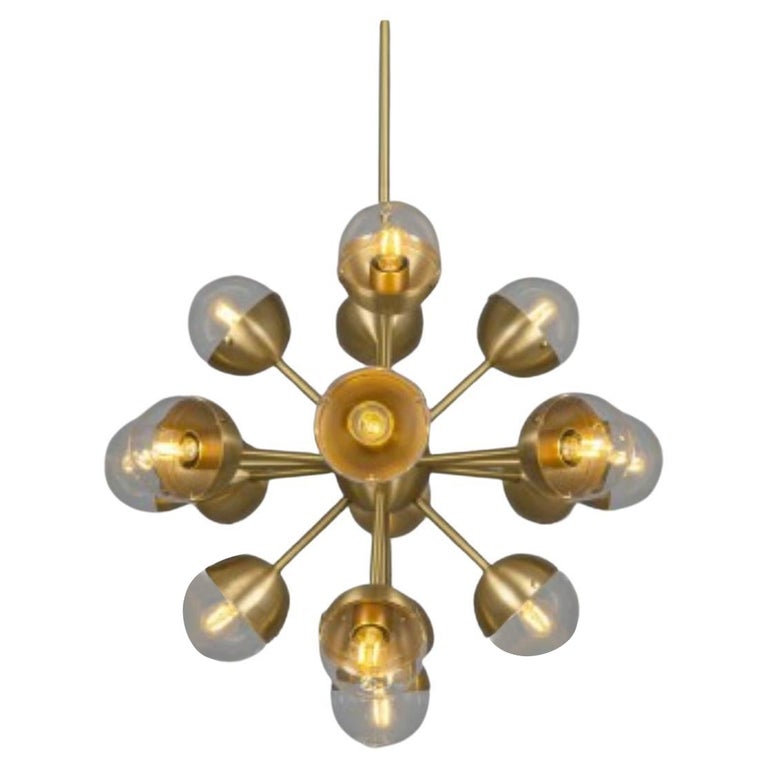 Molecule Spark Oval 17 Chandelier by Schwung For Sale at 1stDibs