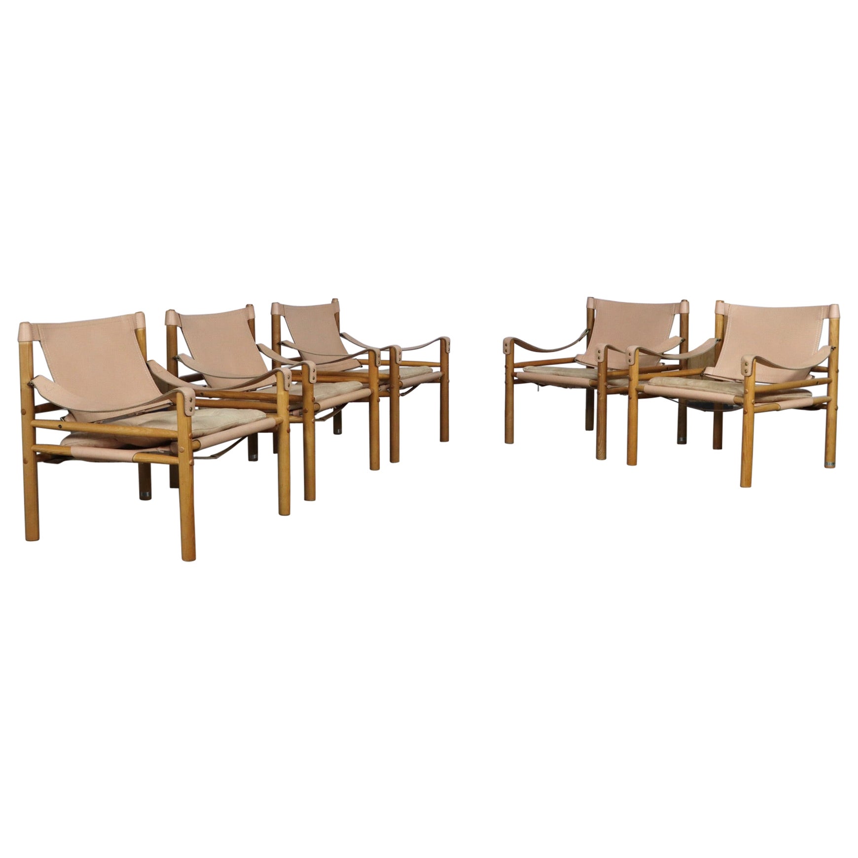 Pair of 'Scirocco' Canvas Safari Chairs by Arne Norell at 1stDibs ...