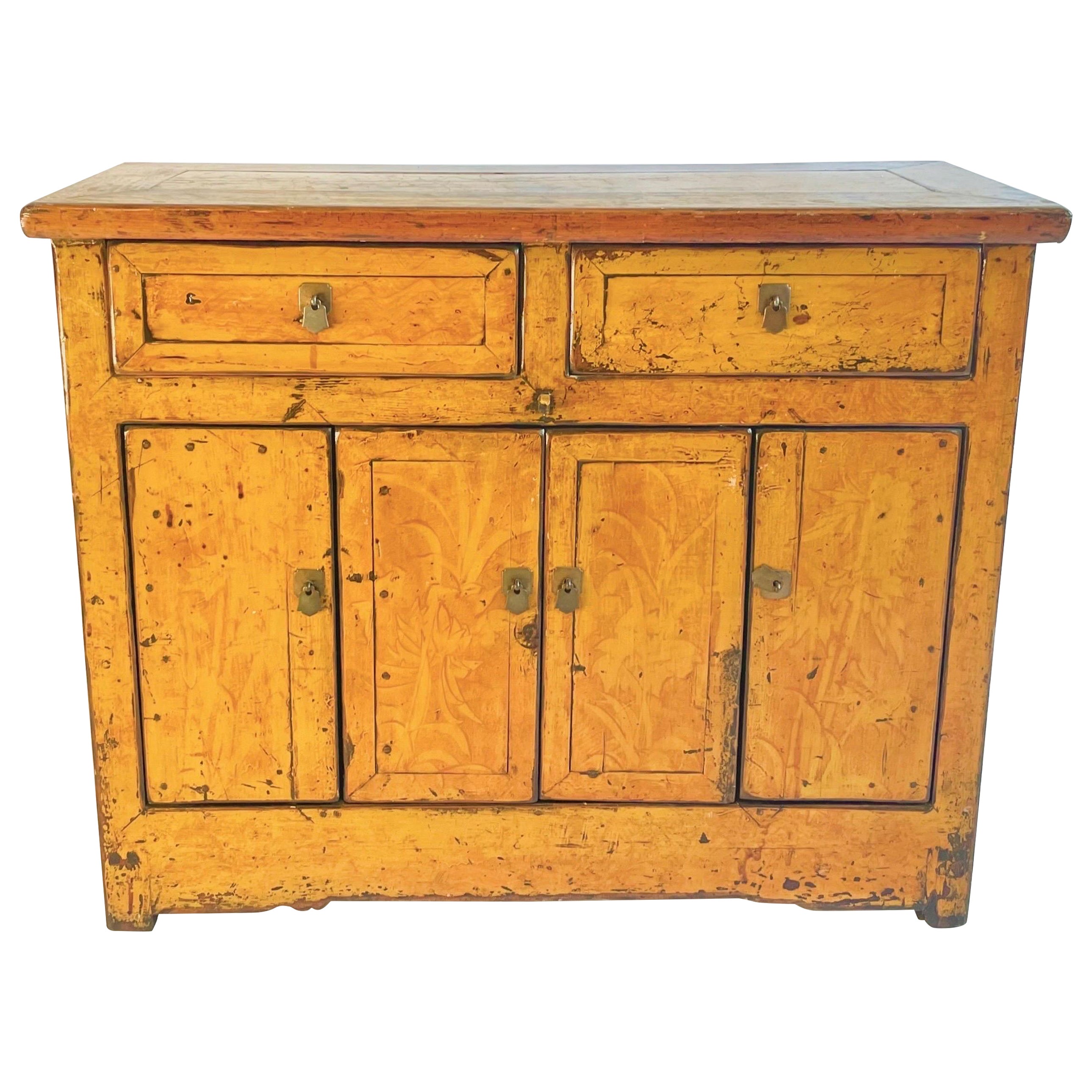 Antique Chinese Lacquer Sideboard at 1stDibs | chinese sideboard ...