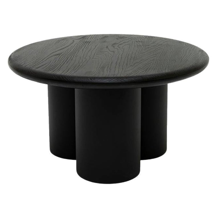 Object 059 Oak Black 70 Coffee Table by NG Design For Sale at 1stDibs