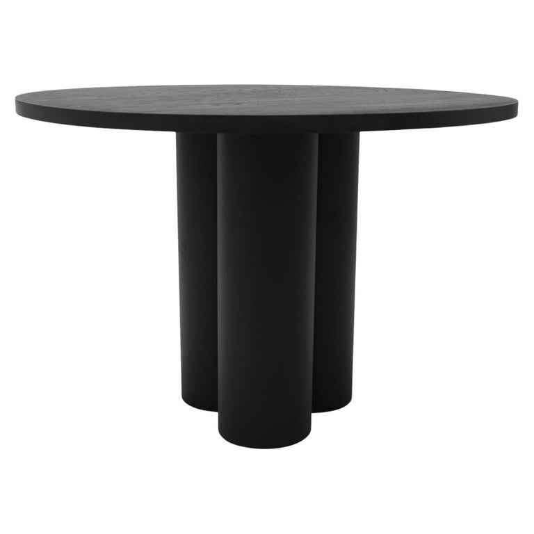 Object 035 Oak Round Table by NG Design For Sale at 1stDibs