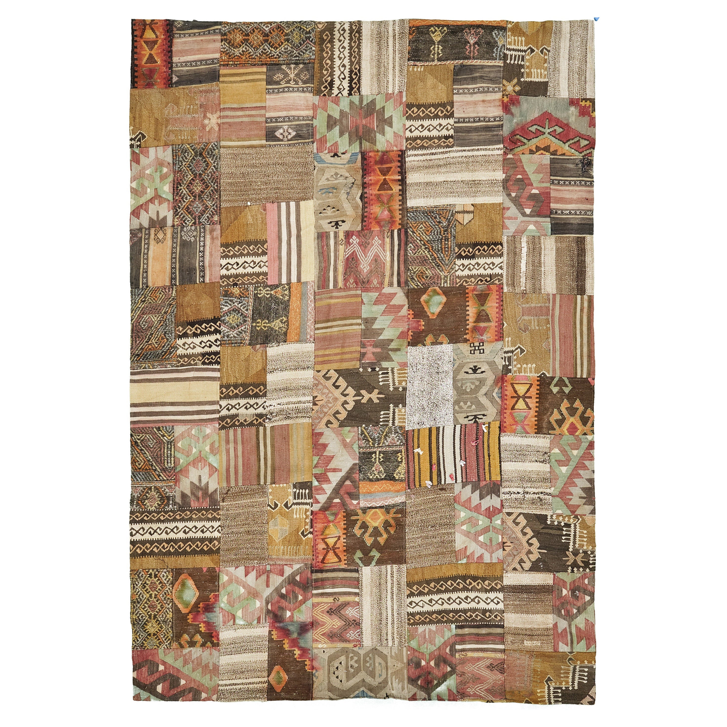 Vintage Turkish Kilim Patchwork For Sale at 1stDibs