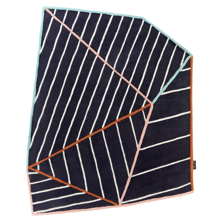 Hand Knotted Courtyard Rug by Hatsu For Sale at 1stDibs