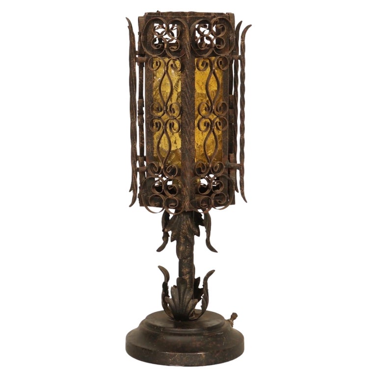 Gothic Style Table Lamp For Sale at 1stDibs