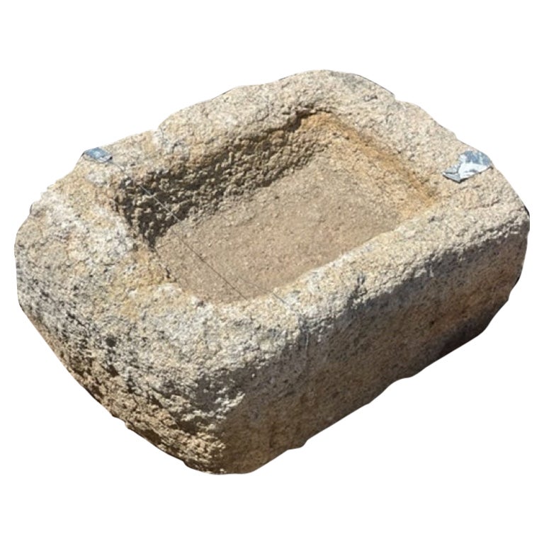 Antique Stone Basin For Sale at 1stDibs