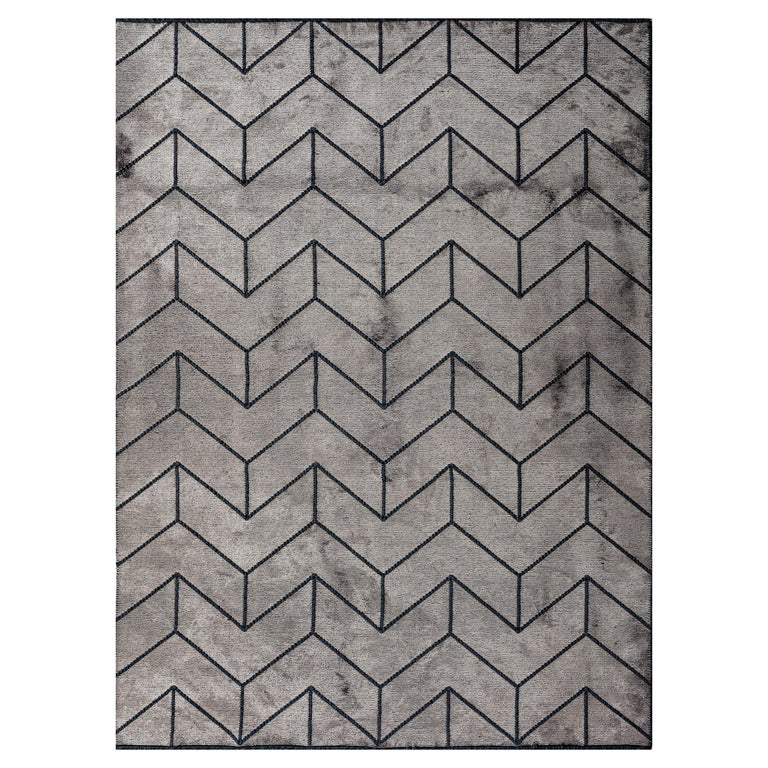 Customizable Rapture 3150 Extra Large Chevron Luxury Area Hand-Finished ...