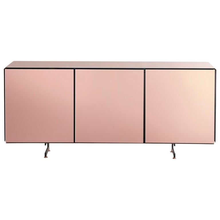 Rose Gold Large Sideboard by SEM For Sale at 1stDibs