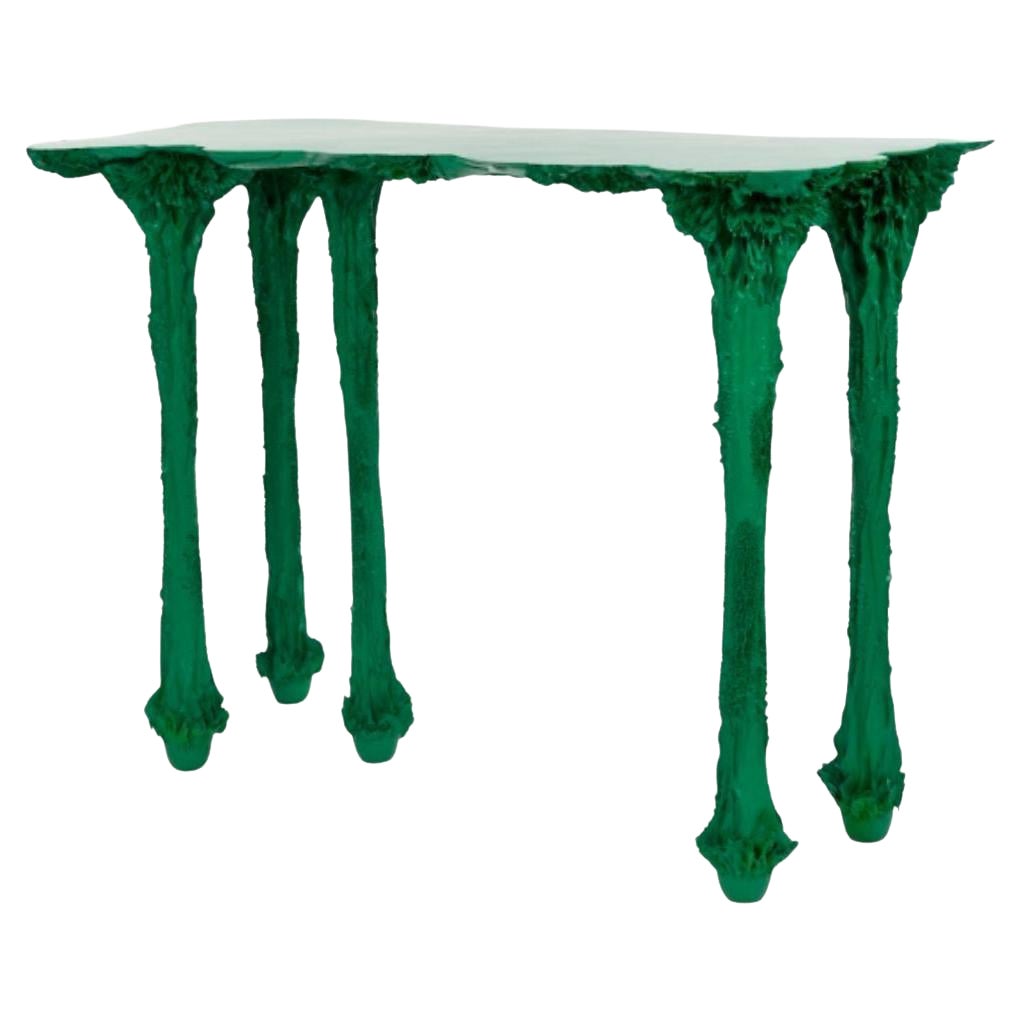 Green Console by Laurids Gallée For Sale at 1stDibs