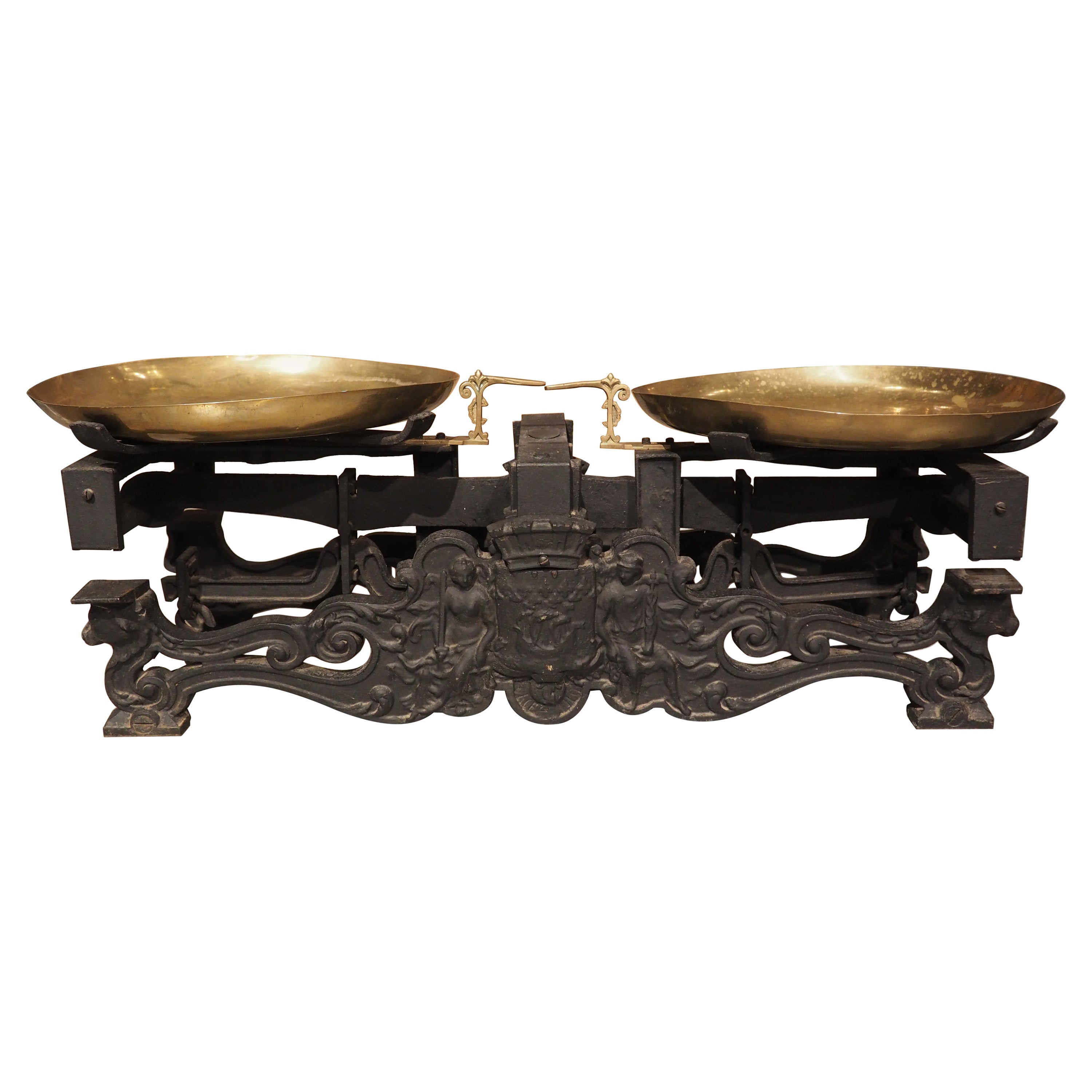 Antique Brass Milk Scale, circa 1920s at 1stDibs | chatillon milk scale ...