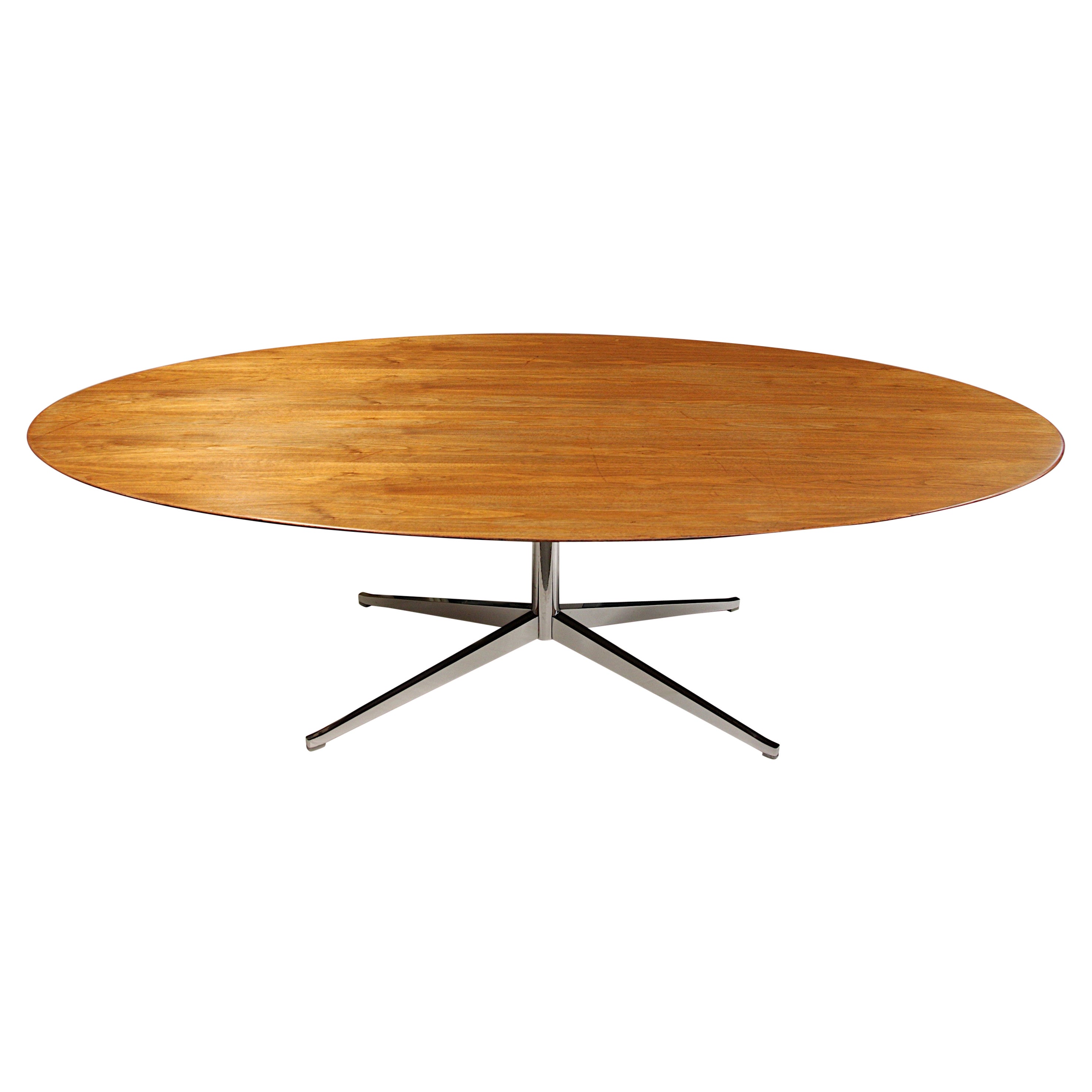 Florence Knoll Walnut Table at 1stDibs