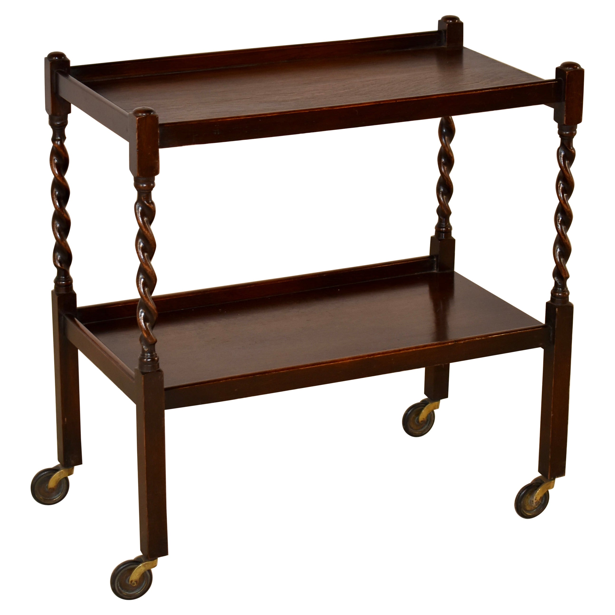English Oak Drink Cart, circa 1900 at 1stDibs