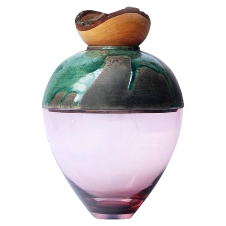 Rose and Turquoise Butterfly Stacking Vessel, Pia Wüstenberg For Sale ...