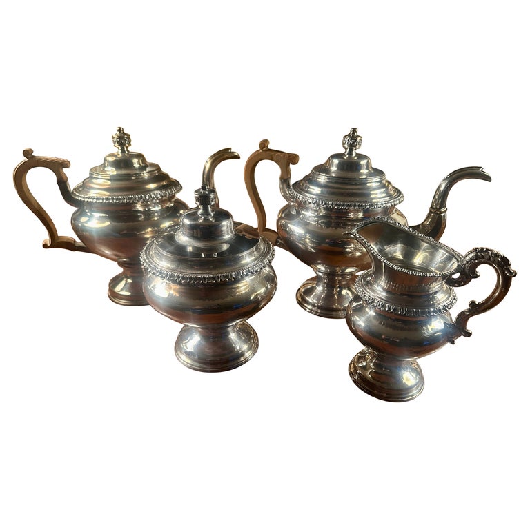 Sheffield Plate Tea and Coffee Service, American, Early 19th Century ...