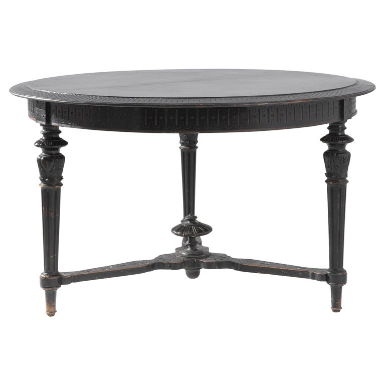 1880s French Second Empire Wooden Table For Sale at 1stDibs