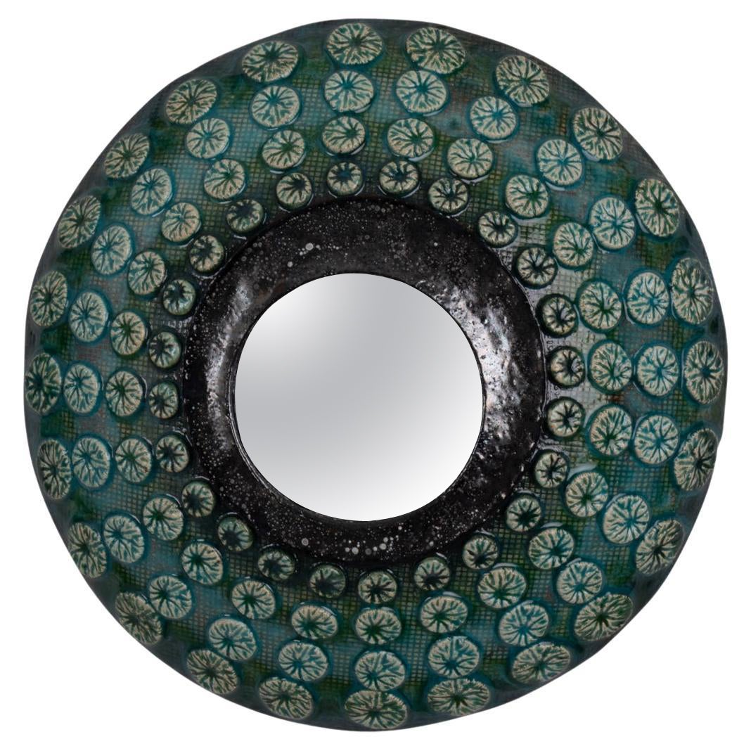 English "Stump Work" Mirror at 1stDibs