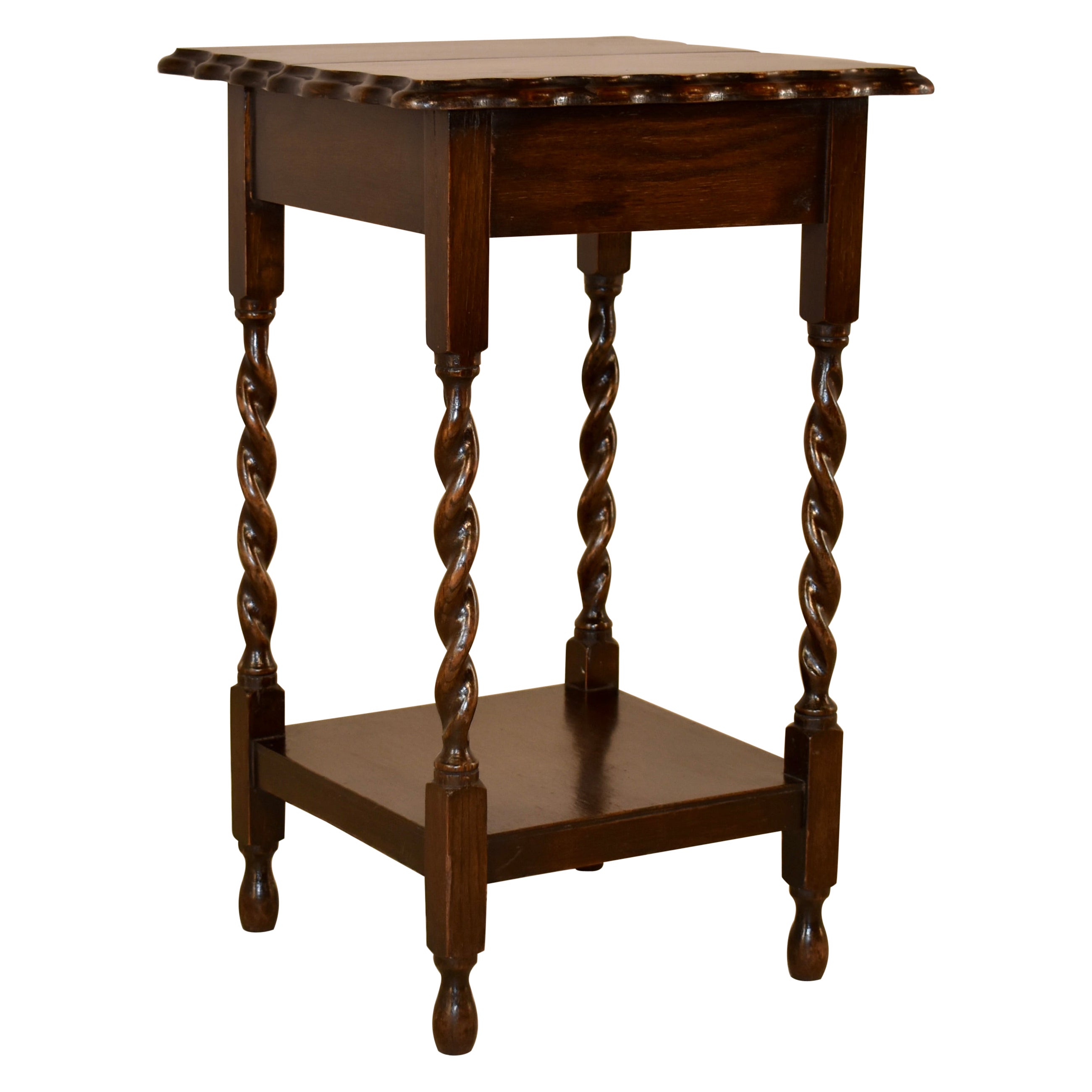 English Oak Gate Leg Side Table, circa 1900 For Sale at 1stDibs