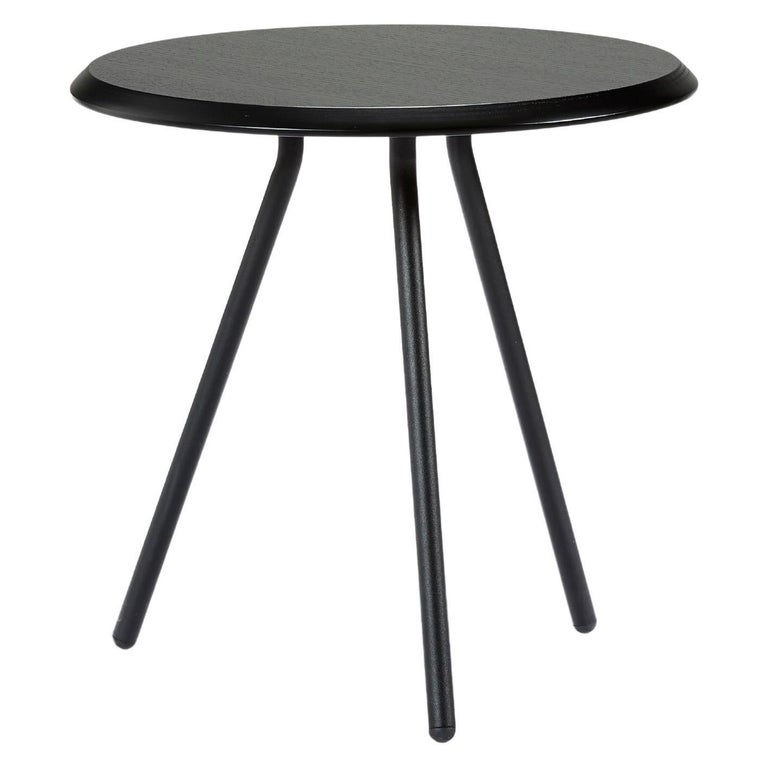 Black Ash Soround Large Side Table by Nur Design For Sale at 1stDibs