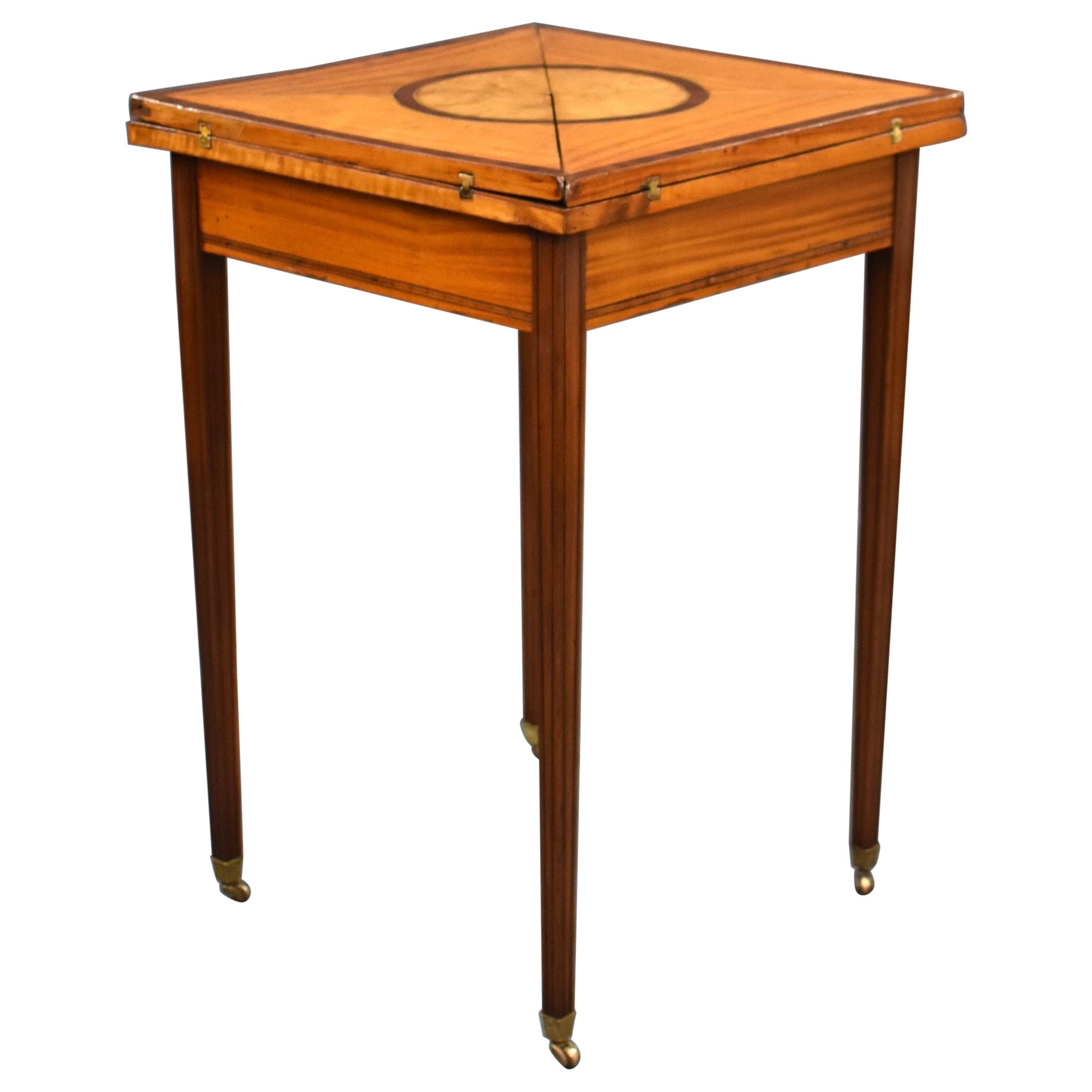 Edwardian Games Table Envelope Tables, 1910 For Sale at 1stDibs