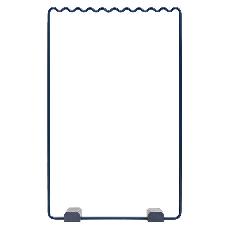 Contemporary Sine Wave Coat Rack Medium in Blue by Erik Olovsson For ...