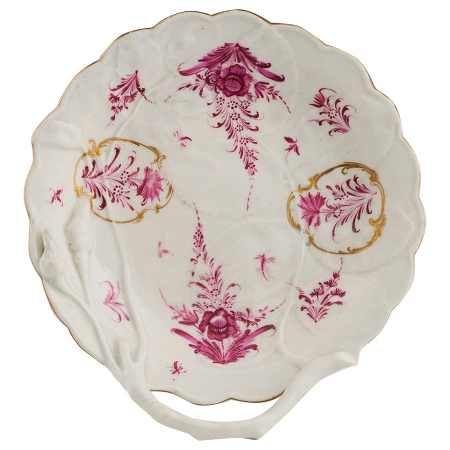 First Period Worcester Porcelain Imari Deep Dish, Old Mosaic Pattern ...