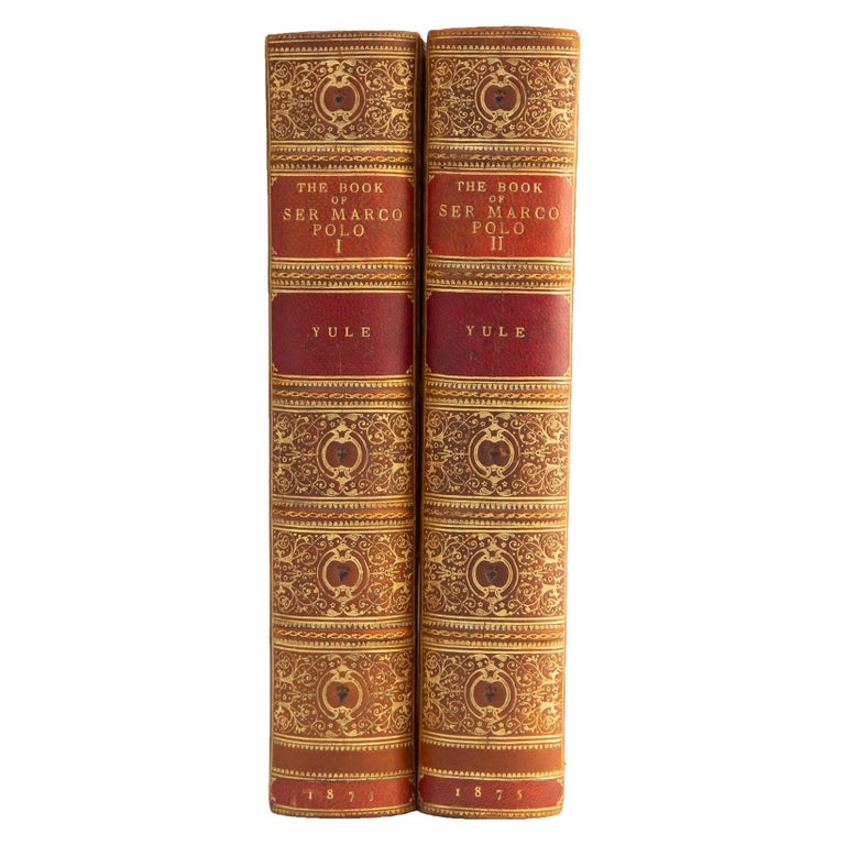 2 Volumes. The Book of Ser Marco Polo, Henry Yule. En vente sur 1stDibs