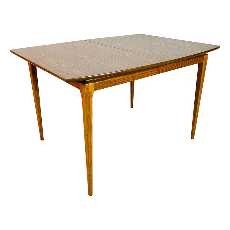1960s Rectangular Dining Room Table For Sale at 1stDibs