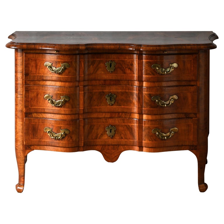 Exceptional 18th Century Swedish Baroque Commode For Sale at 1stDibs