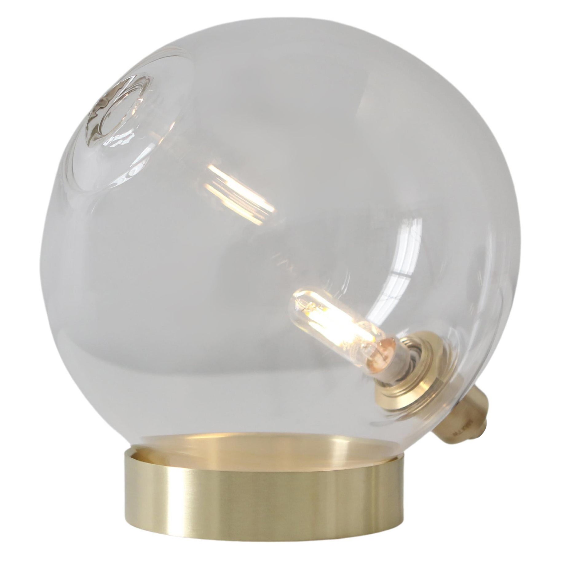 Large Clear Once Table Lamp by SkLO For Sale at 1stDibs