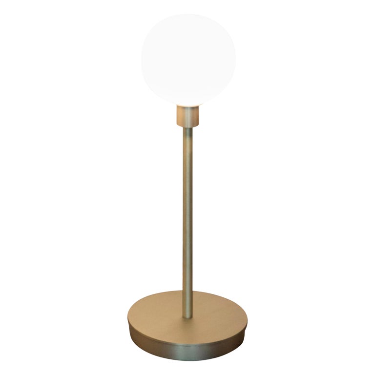 White Stem 1X Table Lamp by SkLO For Sale at 1stDibs