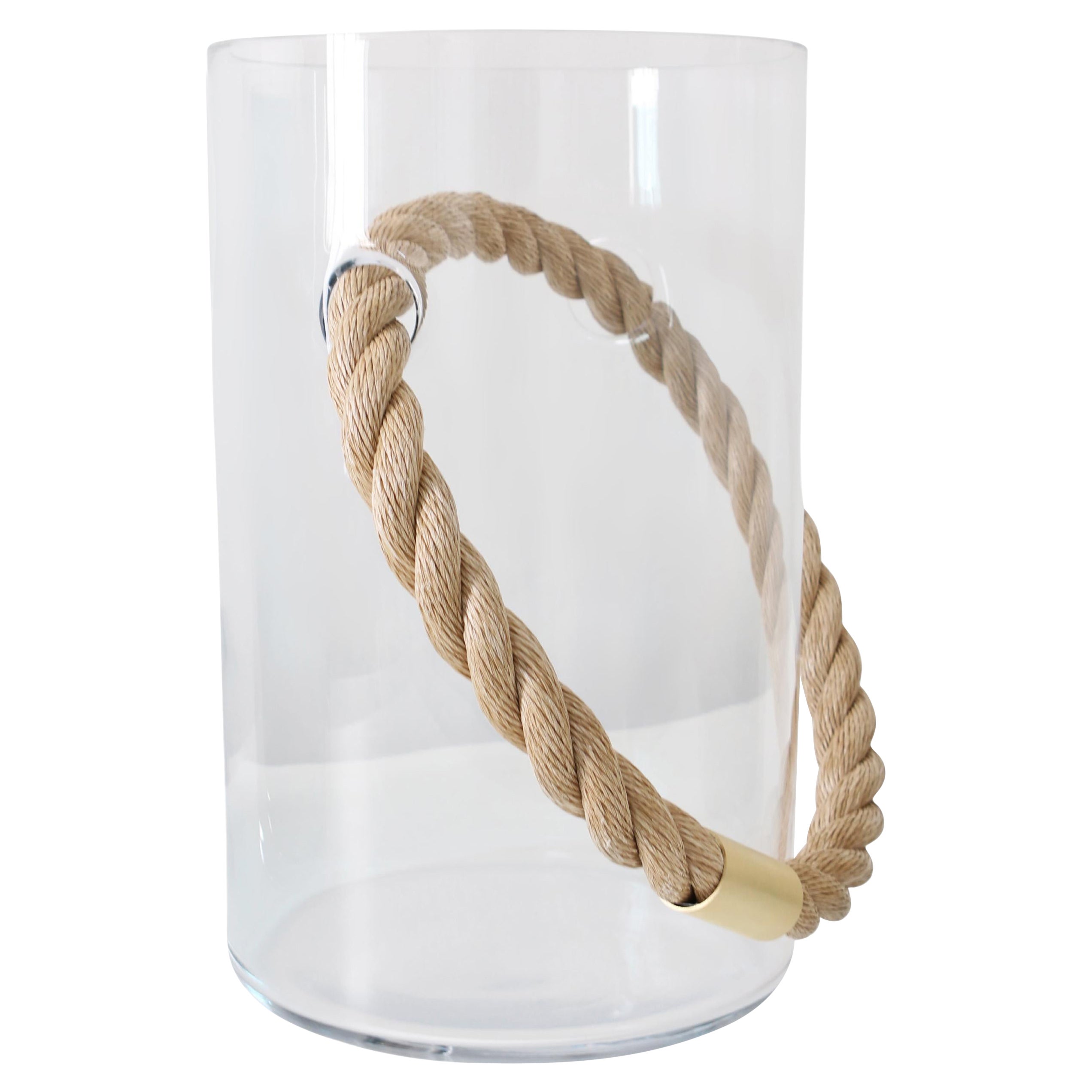 Brown Rope Vessel by SkLO For Sale at 1stDibs