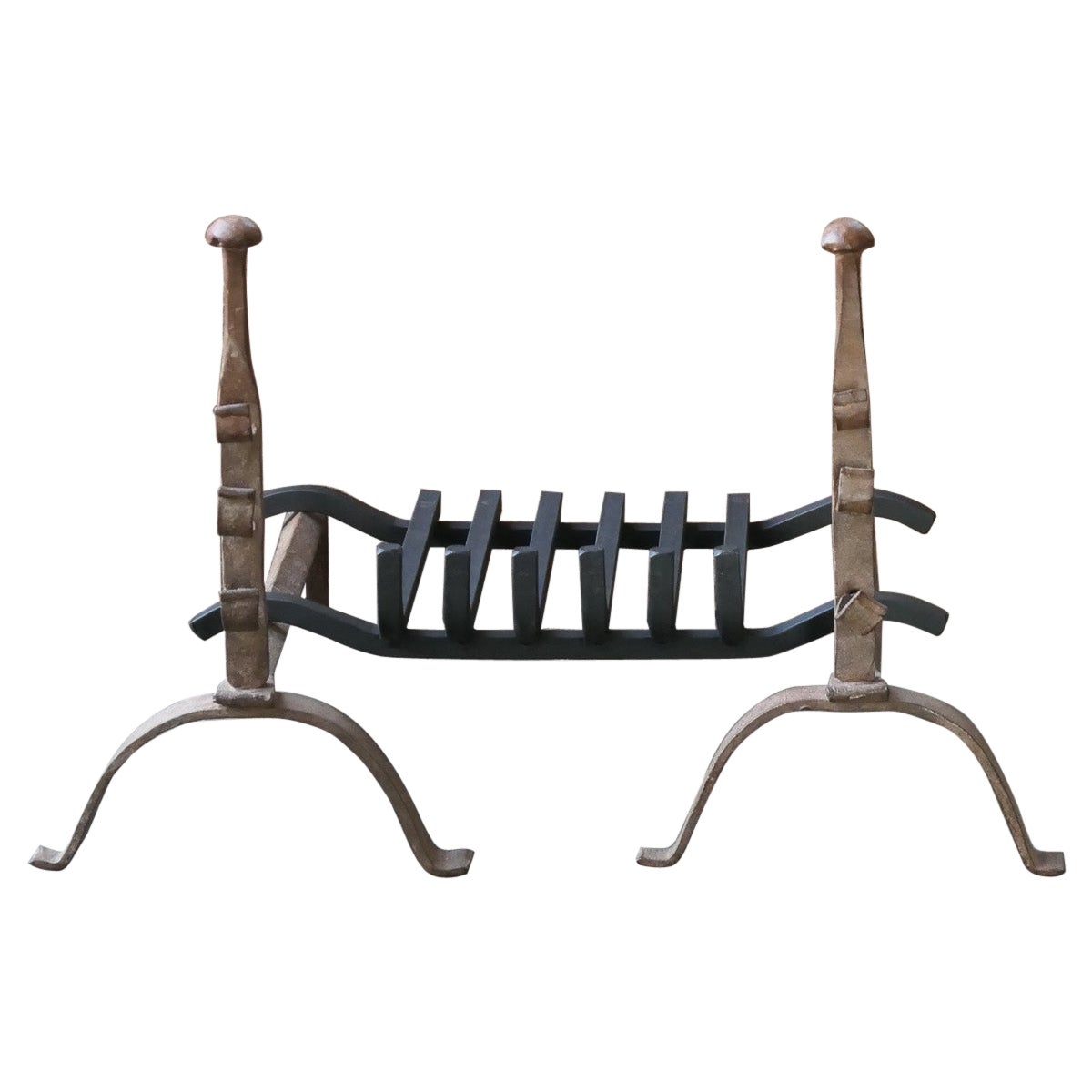 French Copper Log Holder or Log Basket, Louis XV, 18th Century at ...