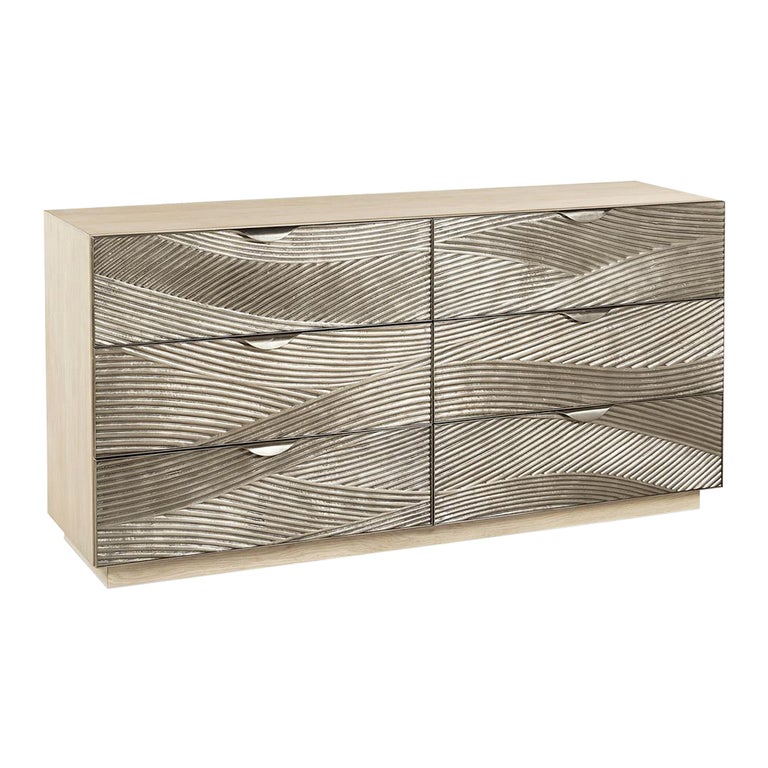Commode double Coastal Modern En vente sur 1stDibs