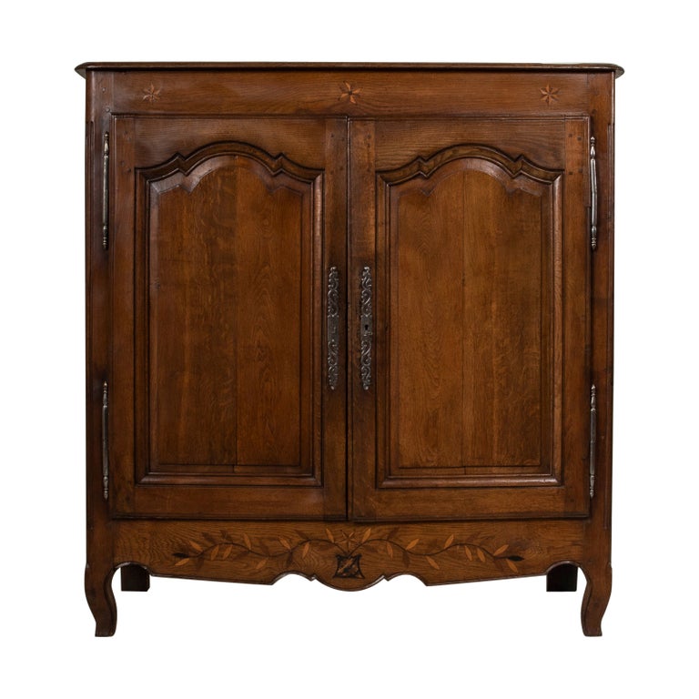 Early 19th Century French Oak Bassette, Small Armoire, Buffet D'appui ...