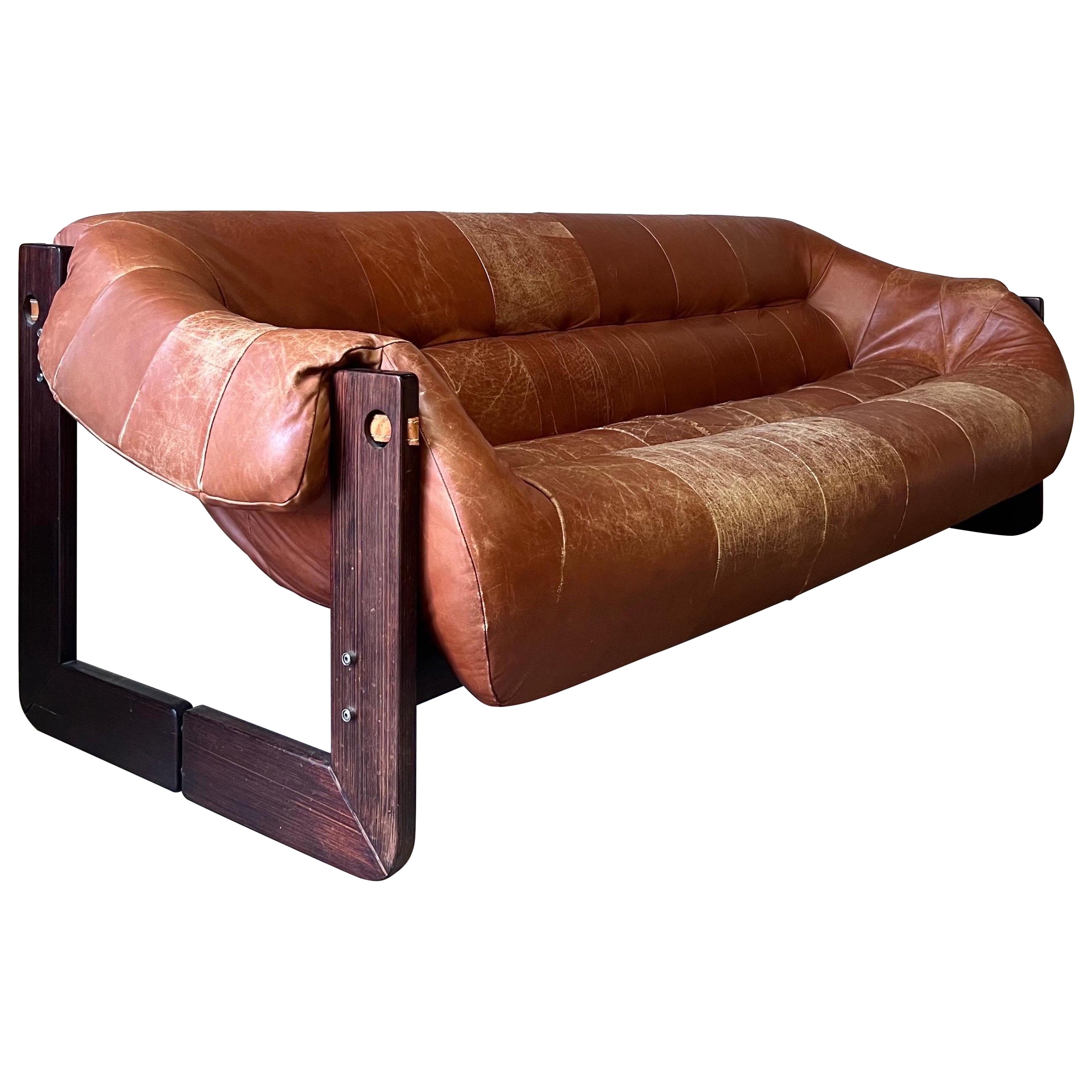70's Brazilian Leather sofa by Lafer at 1stDibs | brazilian leather ...