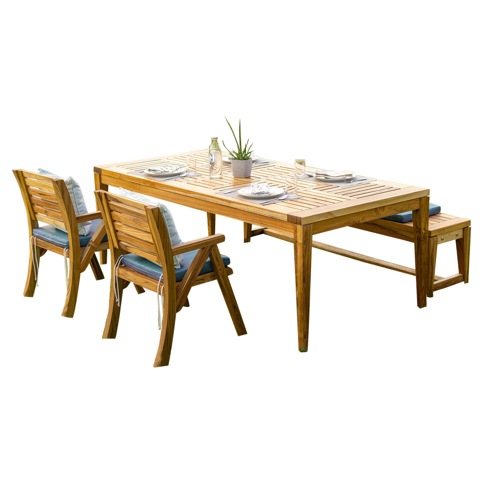 Roda Spinnaker Outdoor Dining Extendable Table in Teak For Sale at 1stDibs | roda spinnaker ...