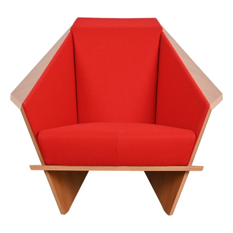 Frank Lloyd Wright for Cassina Taliesin Origami Lounge Chair For Sale ...
