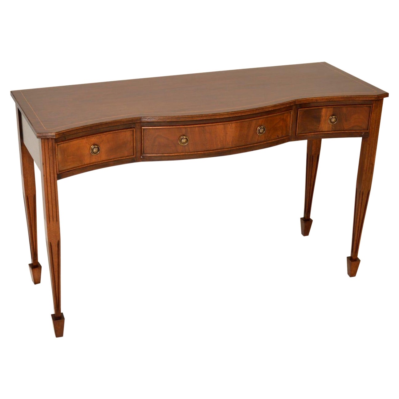 Reed Console Table For Sale at 1stDibs