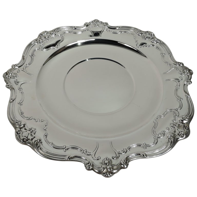 Gorham Chantilly-Duchess American Sterling Silver Cake Plate For Sale ...