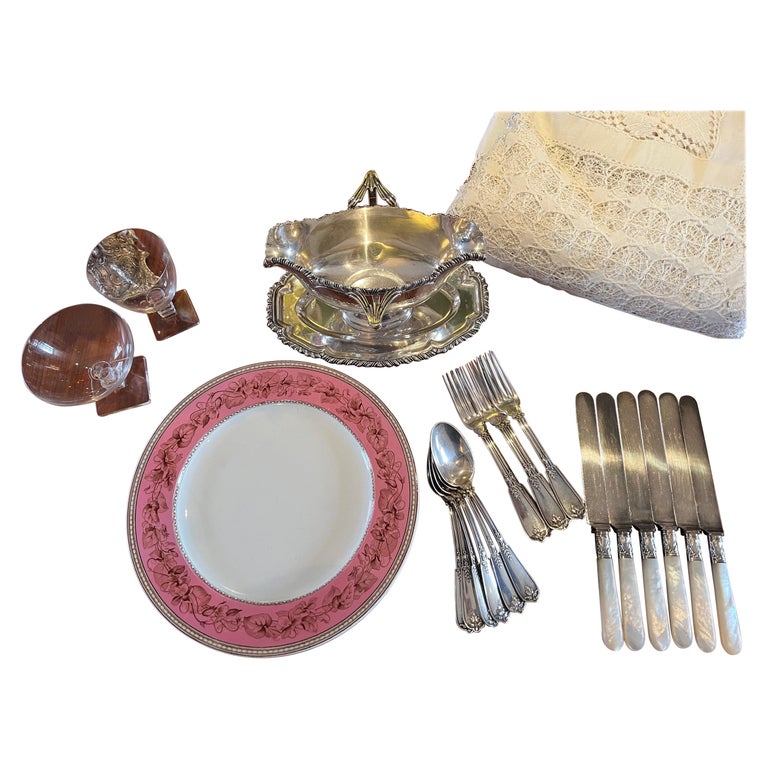 Mid-19th C. to Mid-20th C. Mixed Dining Set for 6 by Vito Giallo 'Style ...