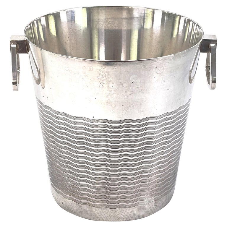 Small Art Deco Champagne Cooler by Saint Médard, 1930s For Sale at 1stDibs