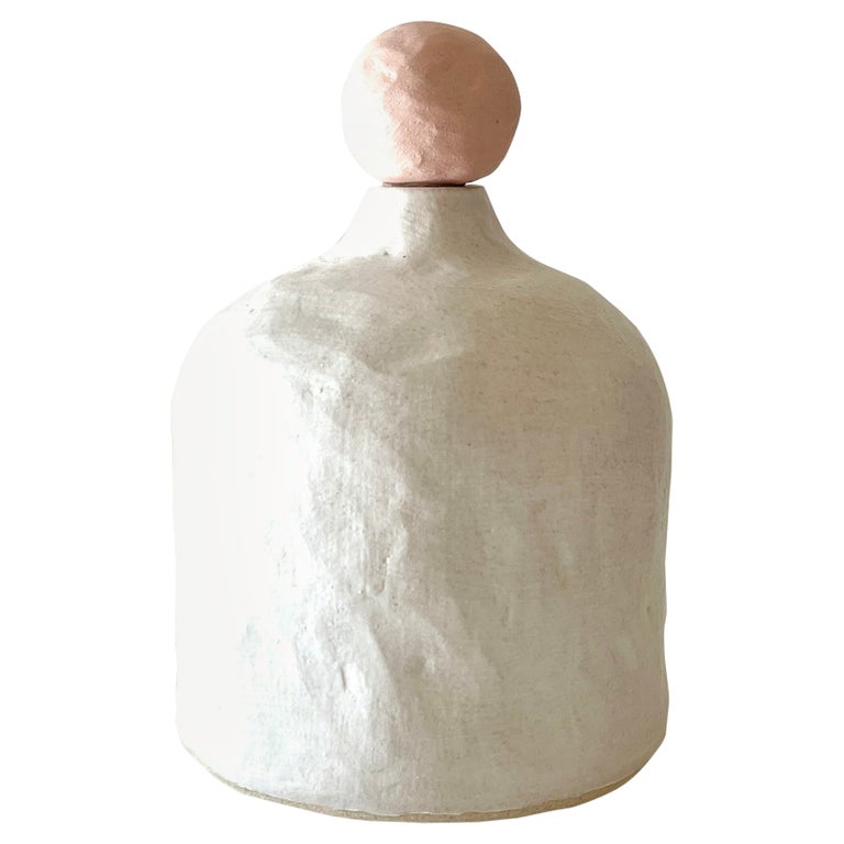 Annie White Vase by Meg Morrison For Sale at 1stDibs