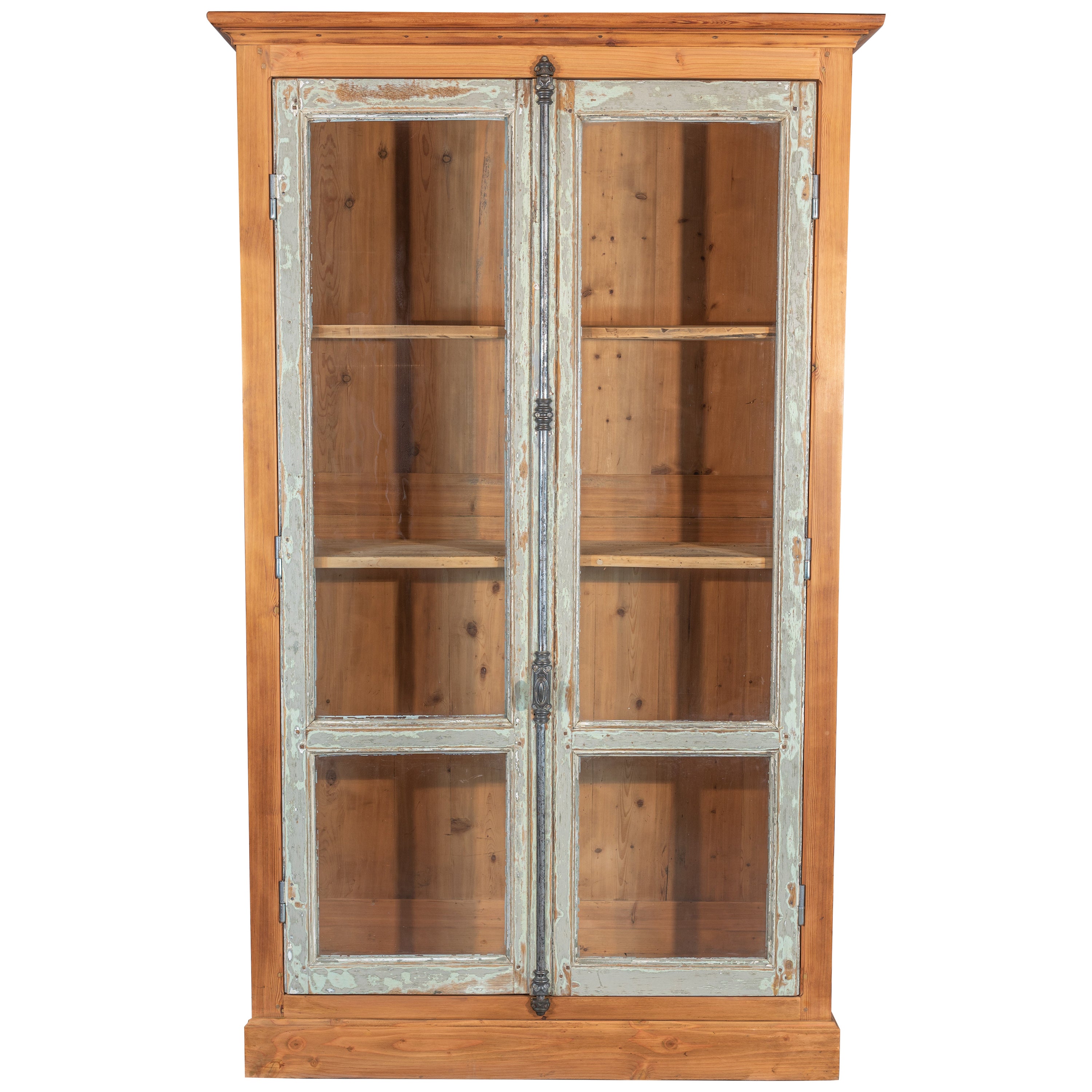 Pine Armoire at 1stDibs | pine wardrobe closet, pine wardrobe armoire ...
