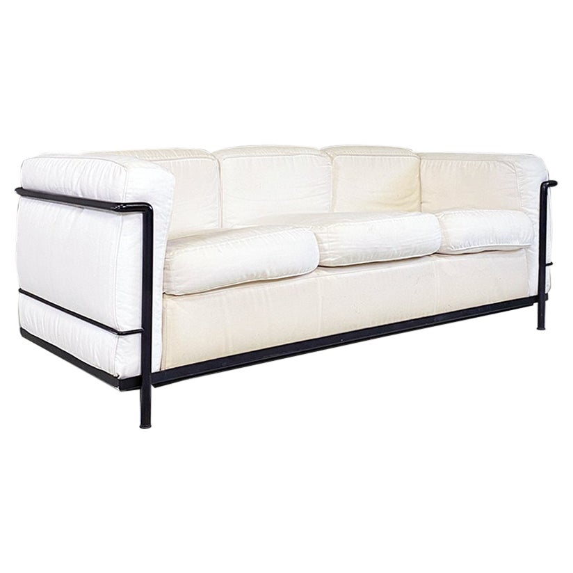 Rare Early LC5 Leather Sofa Le Corbusier, Jeanneret, Perriand, Cassina ...