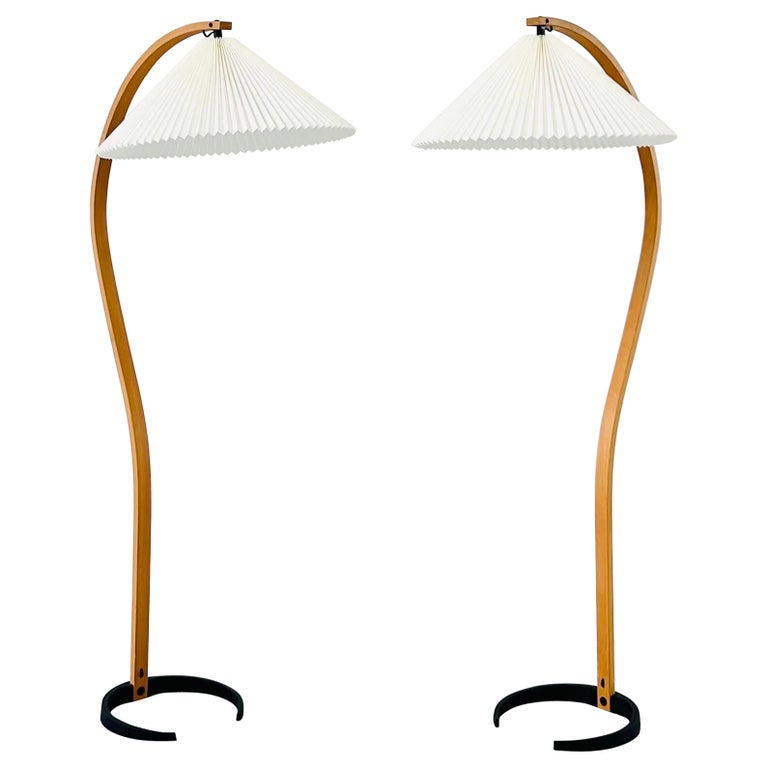 A set of Original Danish Caprani Floor Lamps, 1970s, Denmark at 1stDibs