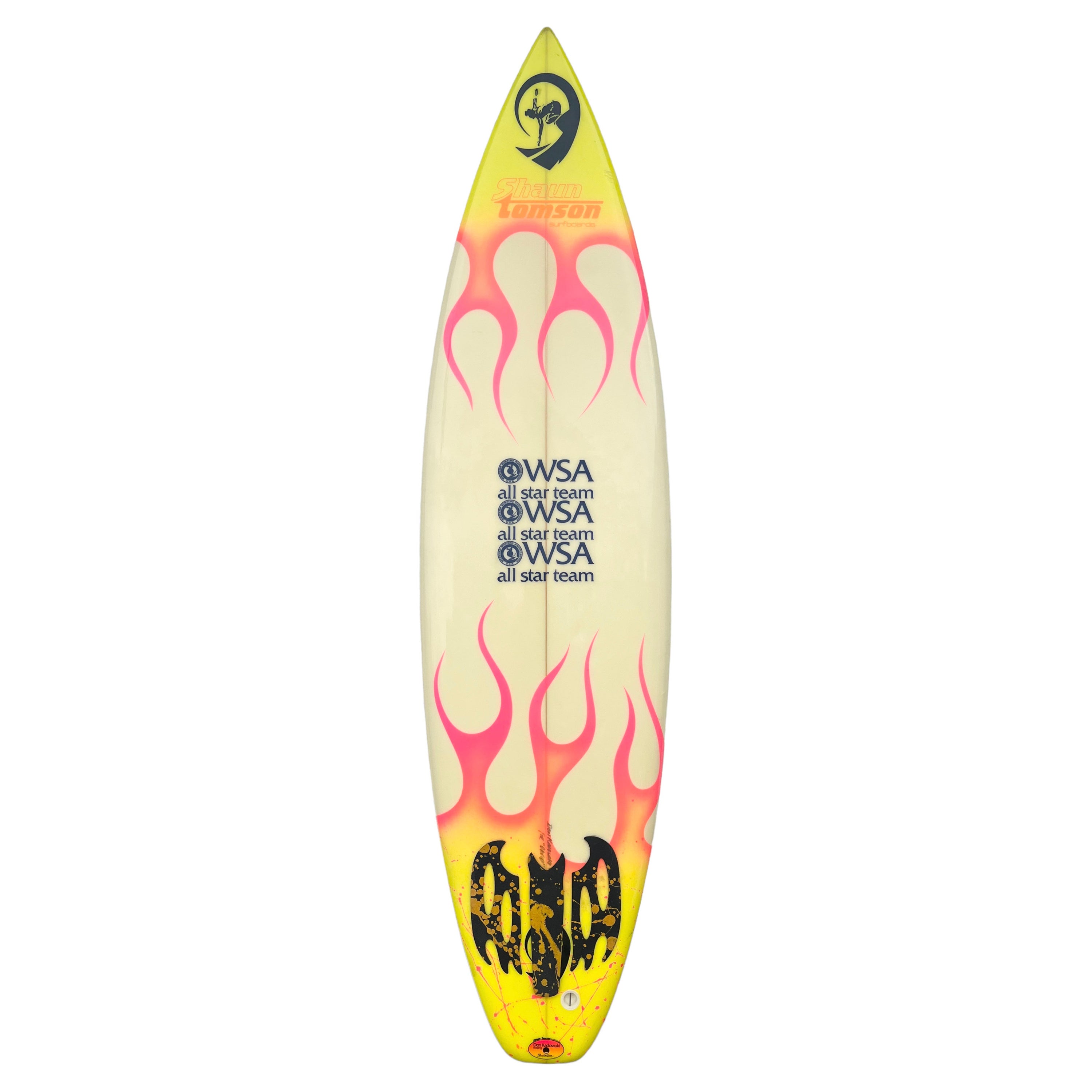 Vintage 1980s Hot Buttered Surfboard by Terry Fitzgerald at 1stDibs ...
