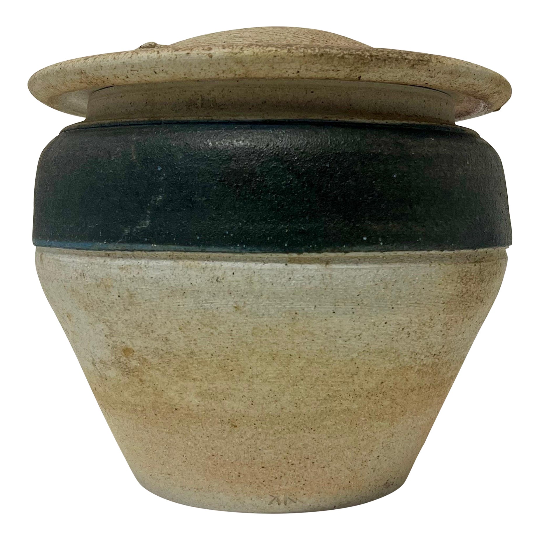 Karen Karnes Stoneware Ceramic Lidded Vessel at 1stDibs | karen karnes ...