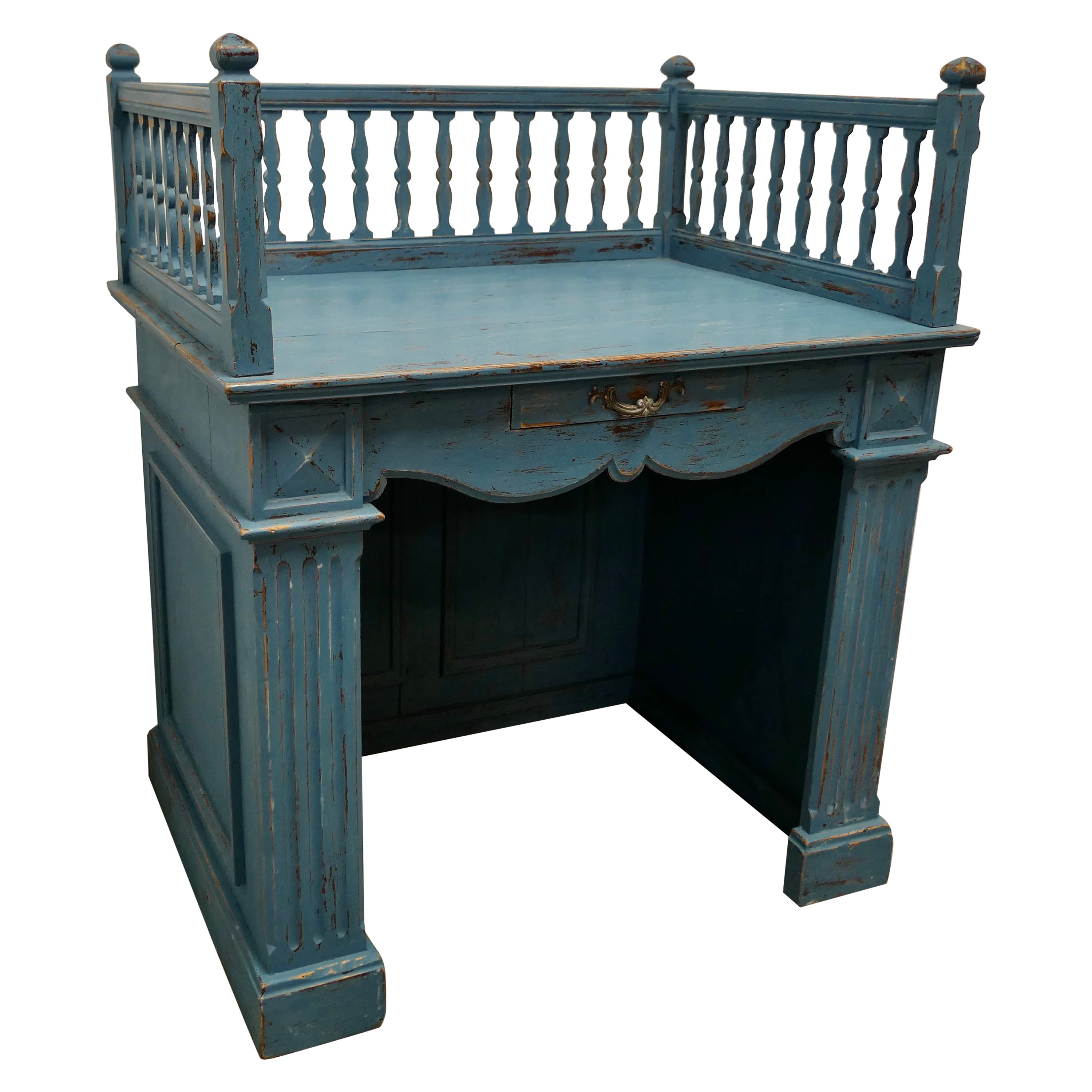 French Oak Hotel Restaurant Reception Hostess Greeting Station, Greeter ...