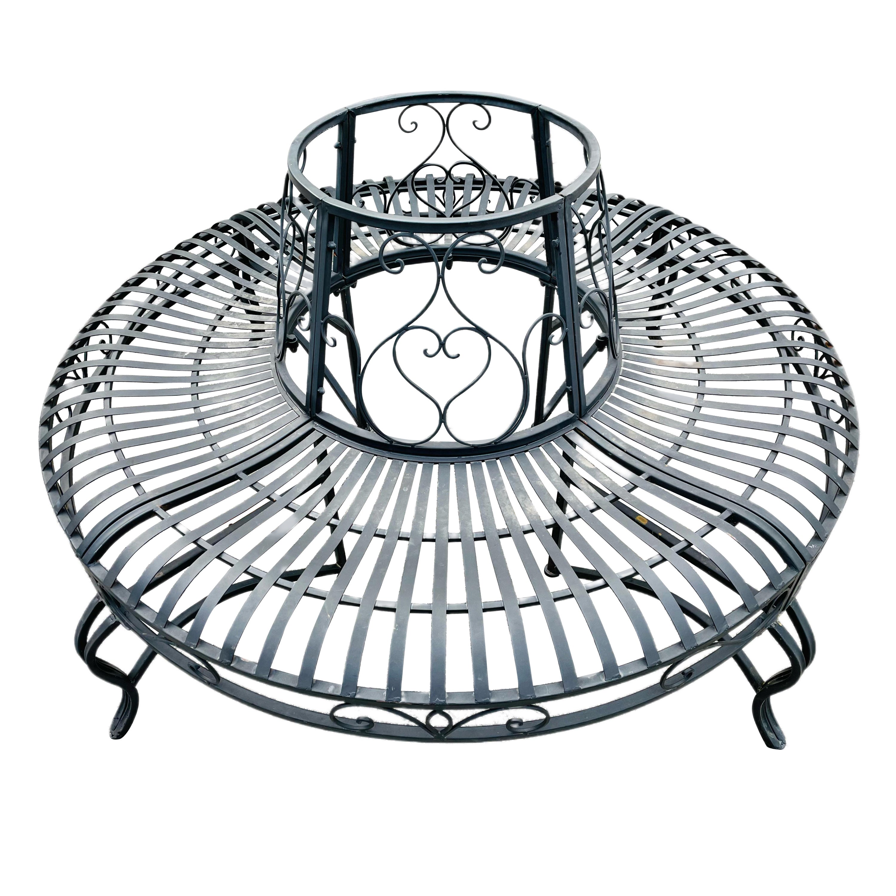 Vintage Outdoor Garden Bench at 1stDibs | vintage outdoor bench ...